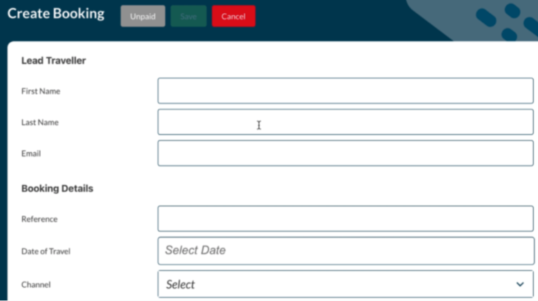 How to create a Manual Booking – Package Travel Protection