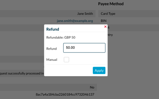 How to process a full or partial Refund – Package Travel Protection